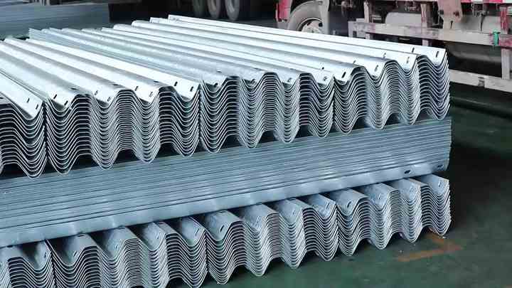 High Speed Terminal End Galvanized Steel Safety Highway Guardrail ...