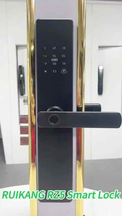 High-Efficiency Smart Lock Wifi Door Long Battery Life Anti-Peep ...