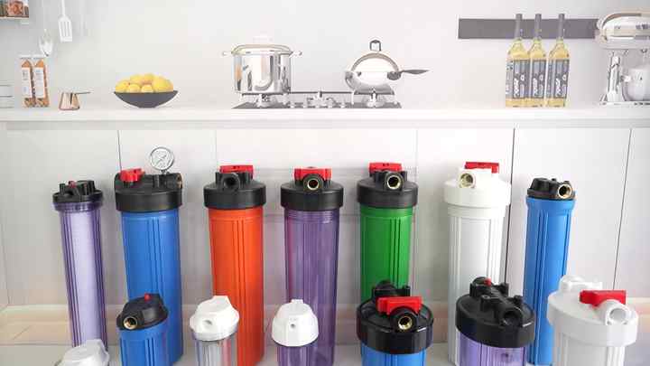 10-Inch 3-Stage Water Filtration System Plastic Water Filter Housing ...