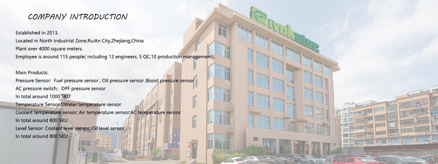 Rui'an Ivok Auto Parts Co., Ltd. - FUEL PRESSURE SENSOR, OIL PRESSURE ...