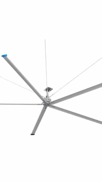 23.6ft Industrial HVLS Ceiling Fan with Remote Control Stainless Steel ...