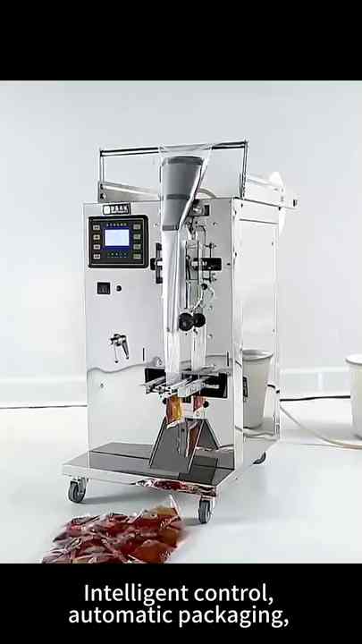Ice Candy Popsicle Liquid Sachet Packing Machine Ice Lolly Automatic ...