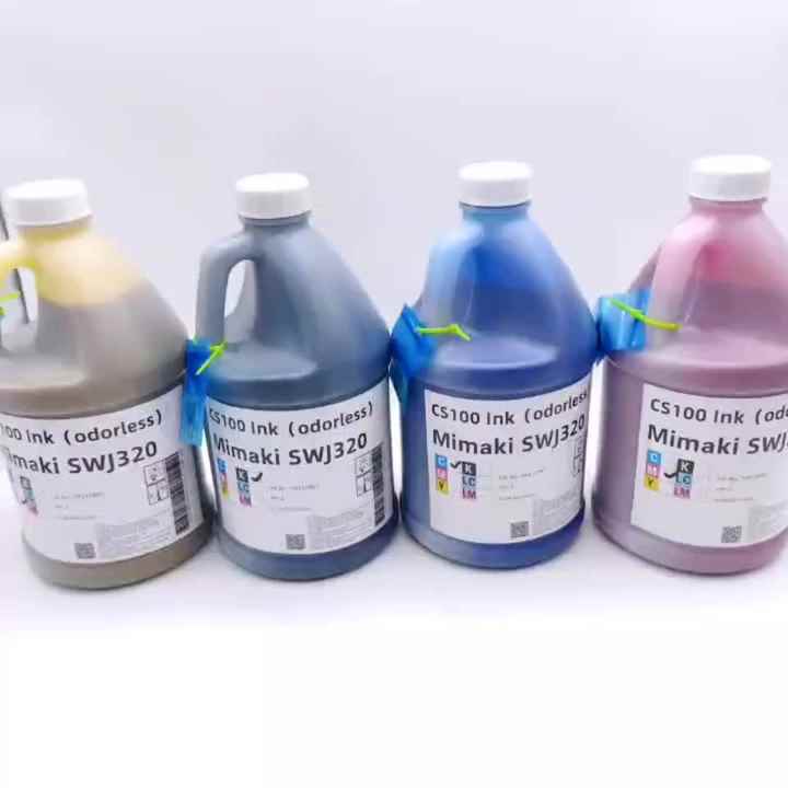 2000ml Compatible Mimaki 2000ml CS100 Ink with Chip for Mimaki SWJ-320 ...