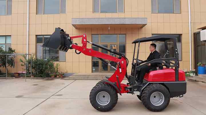 Mini Telescopic Loader - Compact & Versatile Articulated Wheel Loader