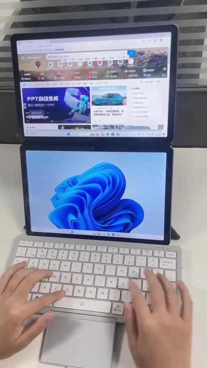 11-inch Dual Screen Laptop, Intel I3, Wi-fi 6, Windows 11 - Odm