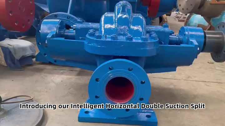 Double Suction Split Case 100m³/h Marine High Pressure Copper Sea Water ...