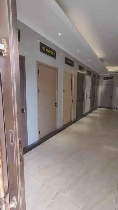 China Top Modern Finished Interior Fireproof Hotel Room Door En/BS/AS ...