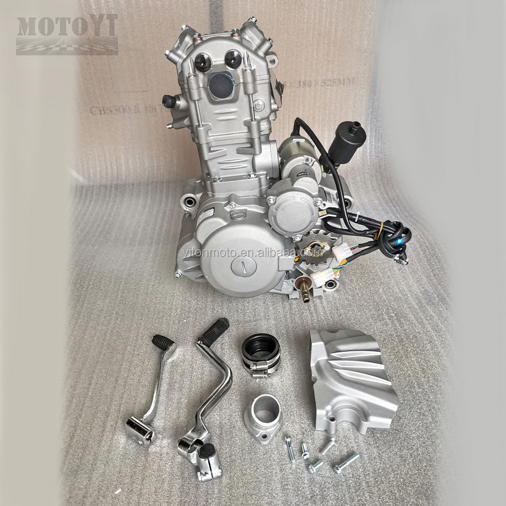 Zongshen 300CC 4 valve engine water cooled SB300 CBS300 engine suitable ...