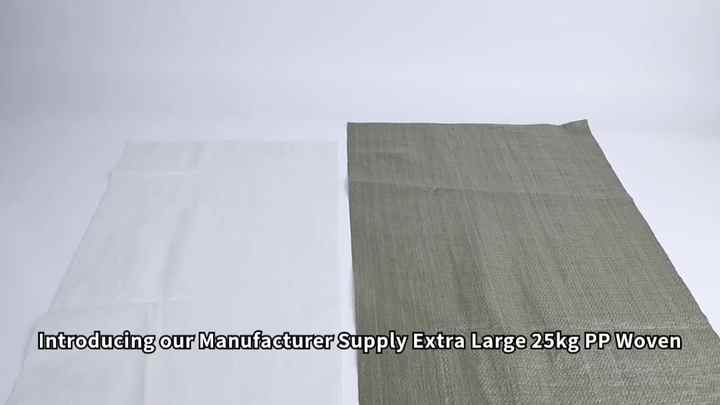 Extra Large 25kg PP Woven Bags Wheat for Storage Logistic ...