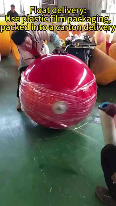 Marine Warning Floating Ball with Light Plastic Warning Float Ball ...
