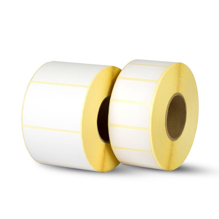 Factory Wholesale Blank White BPA Free Sticker Supermarket Hot Barcode Label