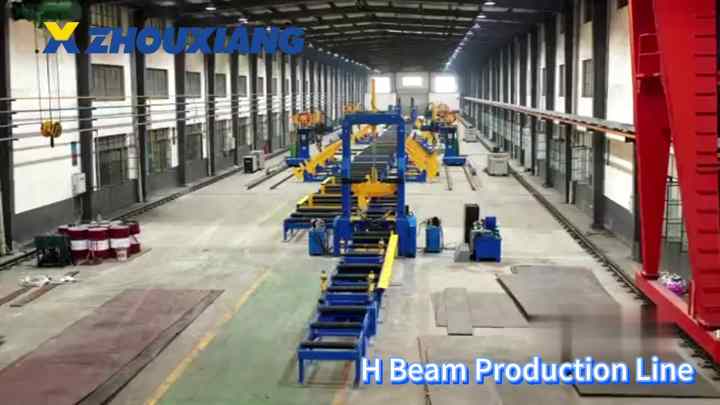 Professional H Beam Steel Production Line - Intelligent & Durable