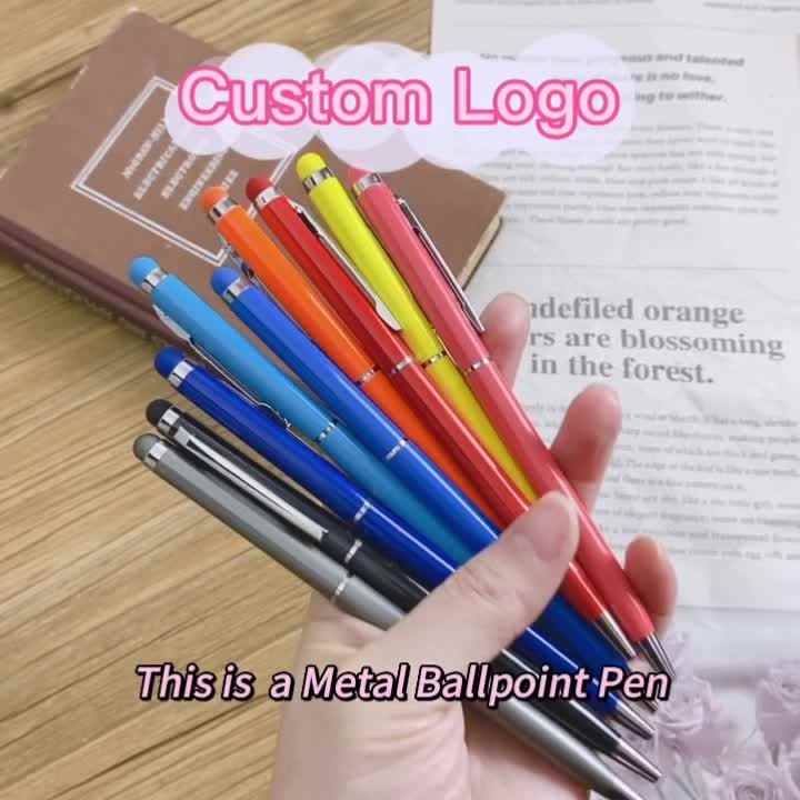 High-quality Promotional Metal Pen Multiple Color Options Customizable ...