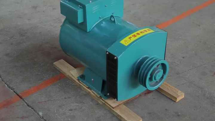 5kW 5kVA 220V Brush Alternator Open Frame Auto Start Remote Start ...