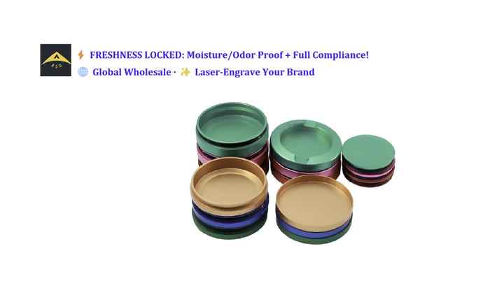 Custom Stainless Steel Snus Container - CNC Machining