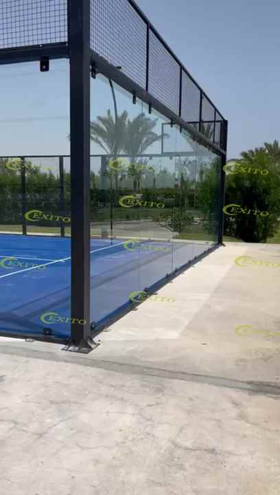 Exito Panoramic Padel Court Professional Grade with Padel Court ...