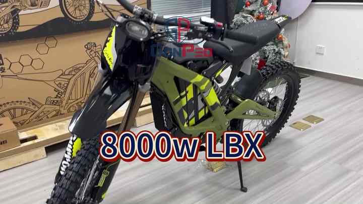 2025 Surron LBX 8000W Off-Road With Gold Front Fork Surron Light Bee ...