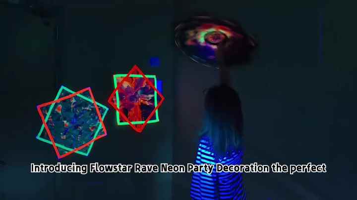Flowstar Fashion Square Party Flow Prop - Uv-Reactive Dapo