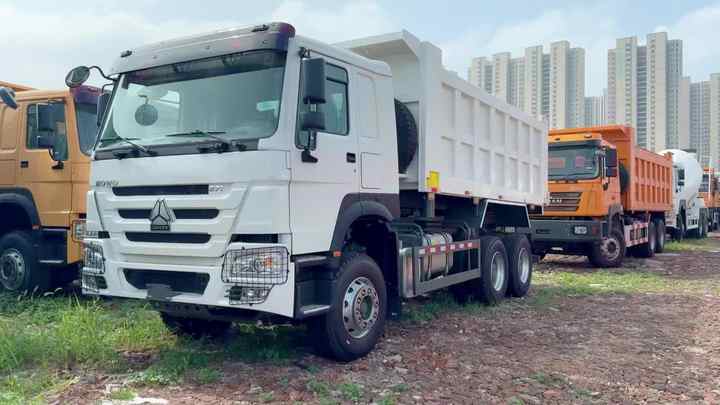 Factory Price Sinotruk Howo 371 Tipper Trucks Used HOWO 375 6x4 10 ...