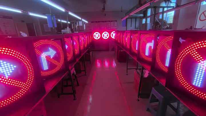 New Design Stop No Right Turn AC Powered High Intensity Prismatic LED ...