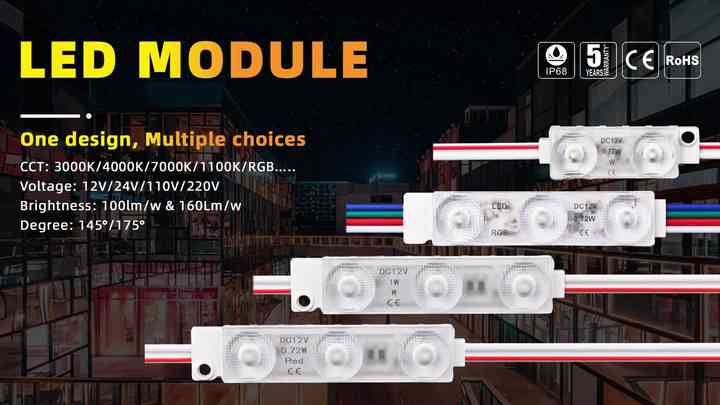 COXO 3 Led Modules for Signs Smd Light 24v P50 Rgb P5 P4 P3 P10 220v ...