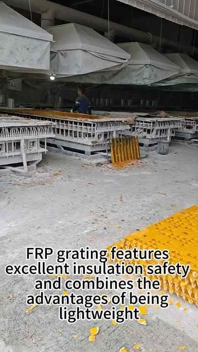 Safety FRP Grating - Electrical Insulation Fire Retardant for Power ...