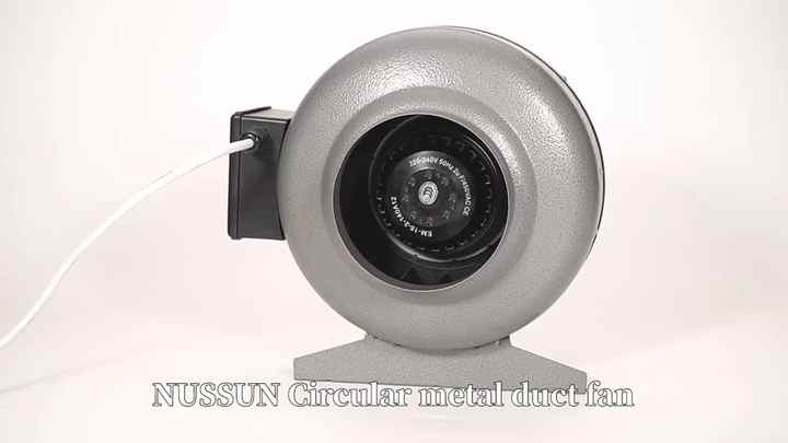 100mm 230v Circular Inline Duct Fan - Efficient Airflow