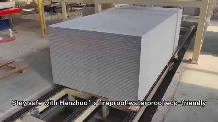 High-density Flexible Fiber Cement Board Ceiling Waterproof Reinforced ...