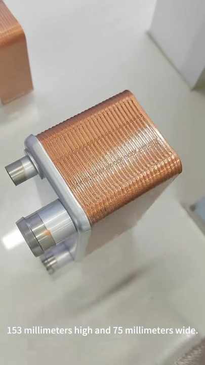 Forwon Brazed Plate Heat Exchanger SS304/Copper High Efficiency CE ...