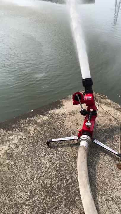 Portable Fire Water Cannon Hydraulic Self-Closing Fire Monitor From ...