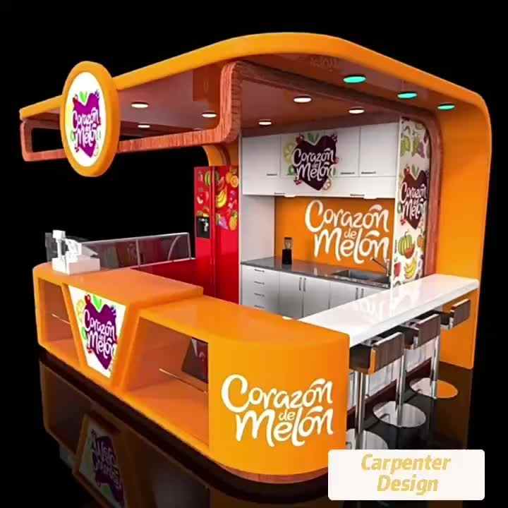 Custom Portable Beverage Bar - Ideal for Coffee & Juice
