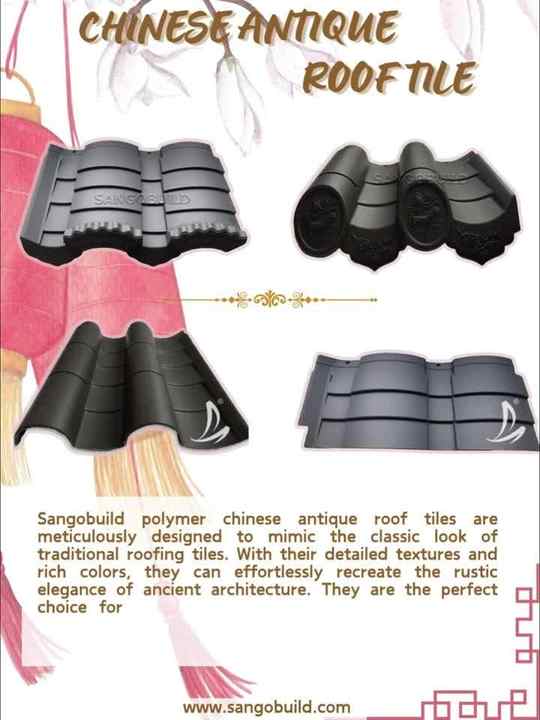 Easy Installation Chinese Roofing Material - Traditional Shingles