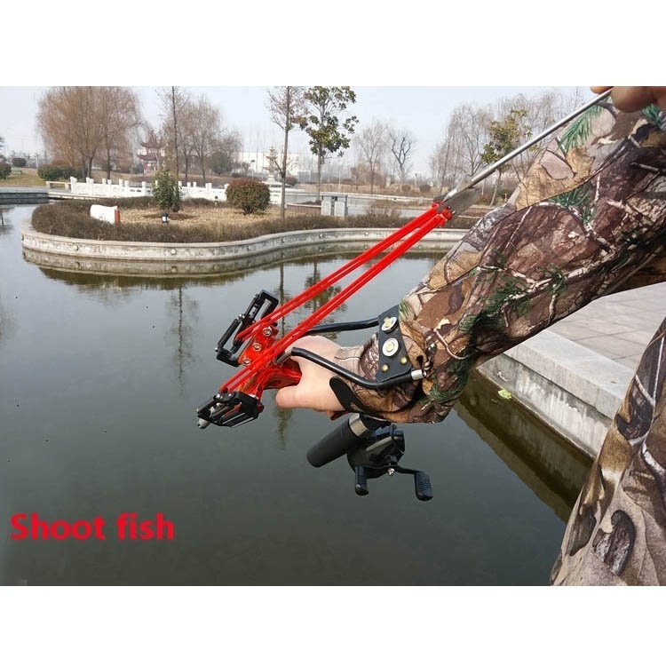 Heavy Instructor Slingshot with Wrist Rest Powerful Outdoor Shooting w ...