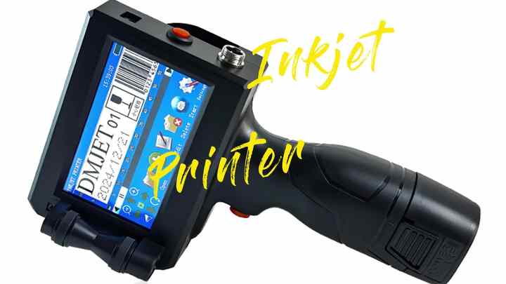 DMX 12.7mm EXP Date Hand Inject Printer Coding Machine Ink Handheld ...