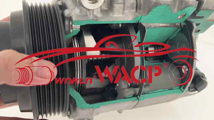 Auto AC Compressor for Toyota Estima for Hilux for Harrier for Alphard ...