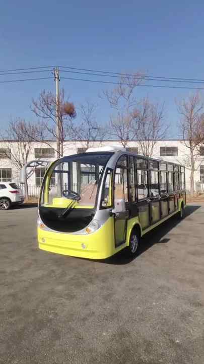 Custom 72V/7.5KW AC Motor Electric Travel Tourist Car 20 Seater ...