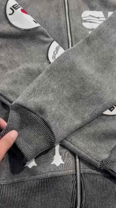 Custom Winter Solid Zipper-Up 100% Cotton Blank Hoodies & Sweatshirts ...