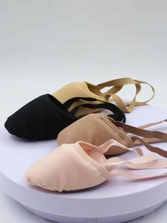 Half Pointe Ballet Shoes Ballet Gymnastics Practice Half Toe Shoes ...