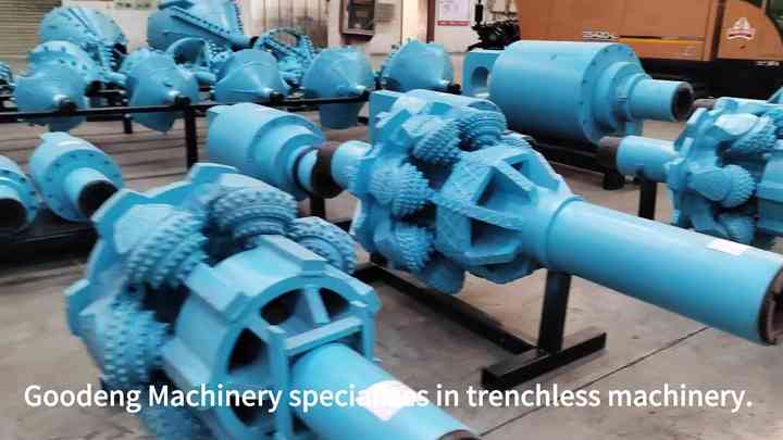 GOODENG Multi-wing HDD Soil Rock Reamer Cutting Tools HDD Hole Opener ...