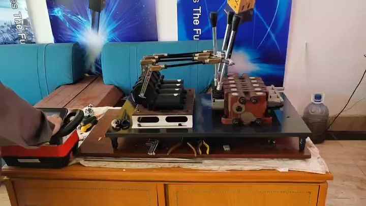 Joystik SteuerungKran Rckewagen Mit Kran Funksteuerung Kran 6fach ...