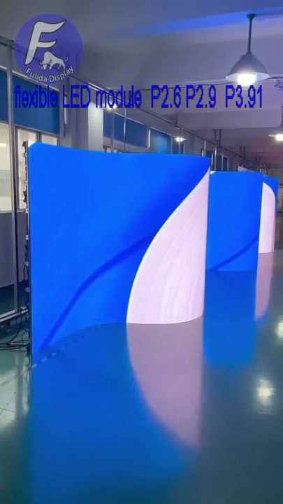 P2.6 Creative Flexible Foldable Rolling Shutter LED Screen