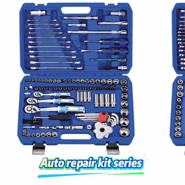 Auto Repair Mechanic Wrench Set Kit Hand Tool Toolbox Combination ...