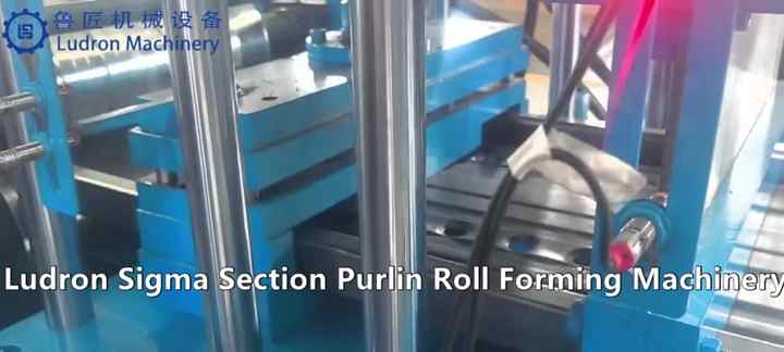 Metal Steel M Sigma Section Purlin Roll Forming Machine Purlin Forming ...