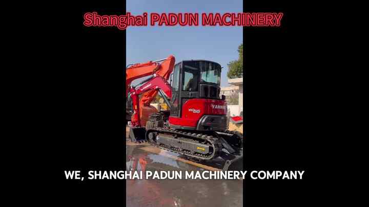 90% New Yanmar Vio55 5-ton Mini Hydraulic Crawler Excavator yanmar ...