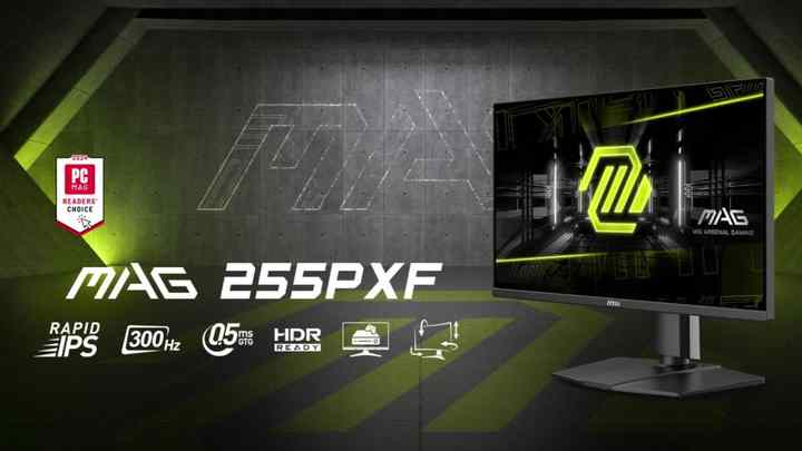 MSI 255PXF Gaming Monitor - 25inch 300hz Full HD IPS Display