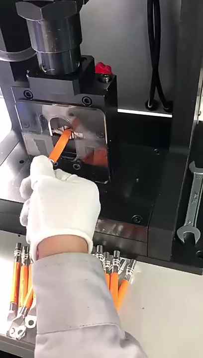 Hydraulic Terminal Crimping Mute Terminal Machine Cable Lugs Punch ...