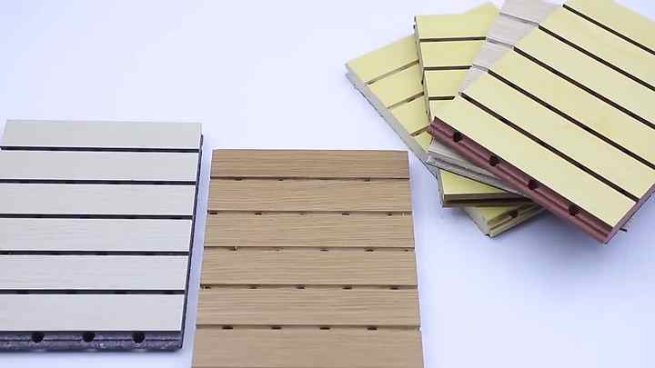 Wholesale Customwith Acoustic Wood Wall Panel Durable Melamine Board ...