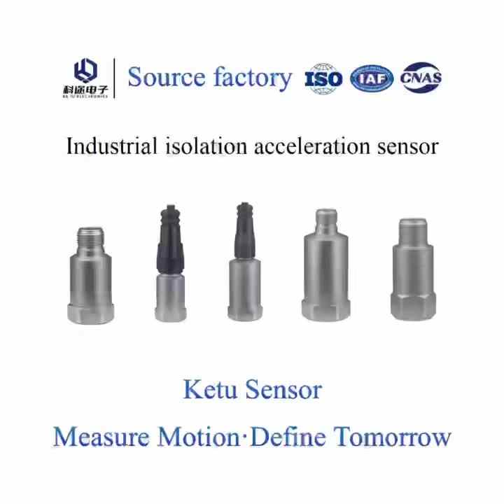 Industrial Isolated Piezoelectric Accelerometer Motion Sensor ...