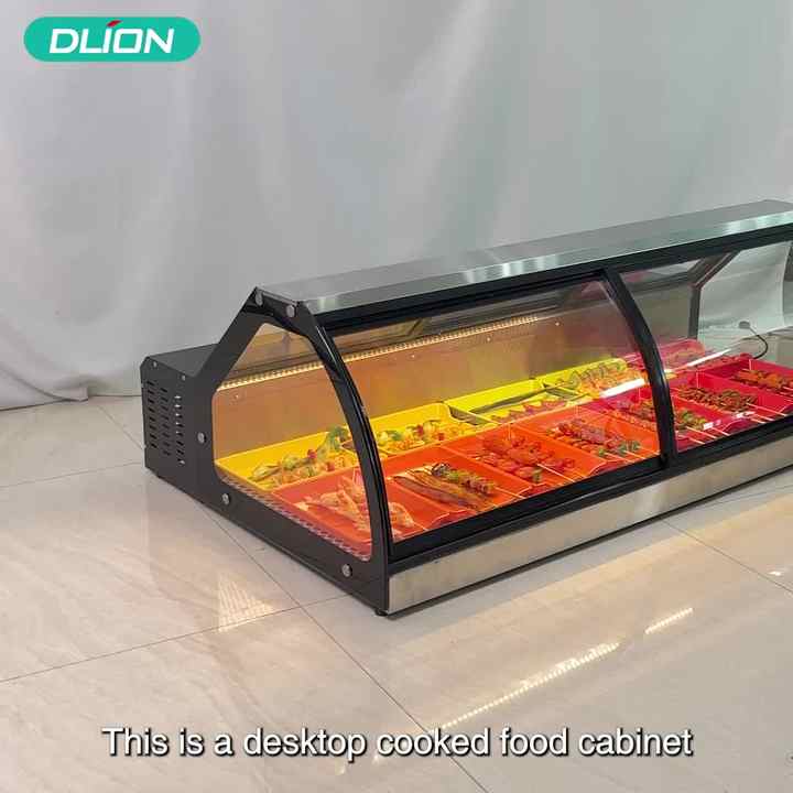 DLION Stainless Steel Single-Temperature Commercial Manual Defrost 2/3 ...
