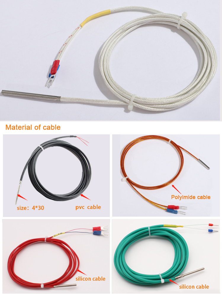 China Customized Pt100 Sensor Pt1000 Temperature Sensor Manufacturers ...